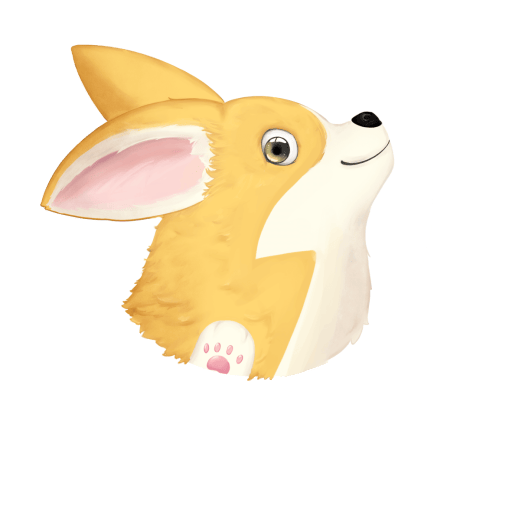 Plush Doll - Happy Corgi